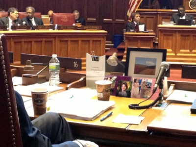 Sen Joe Criscos desk_0 | CT Mirror