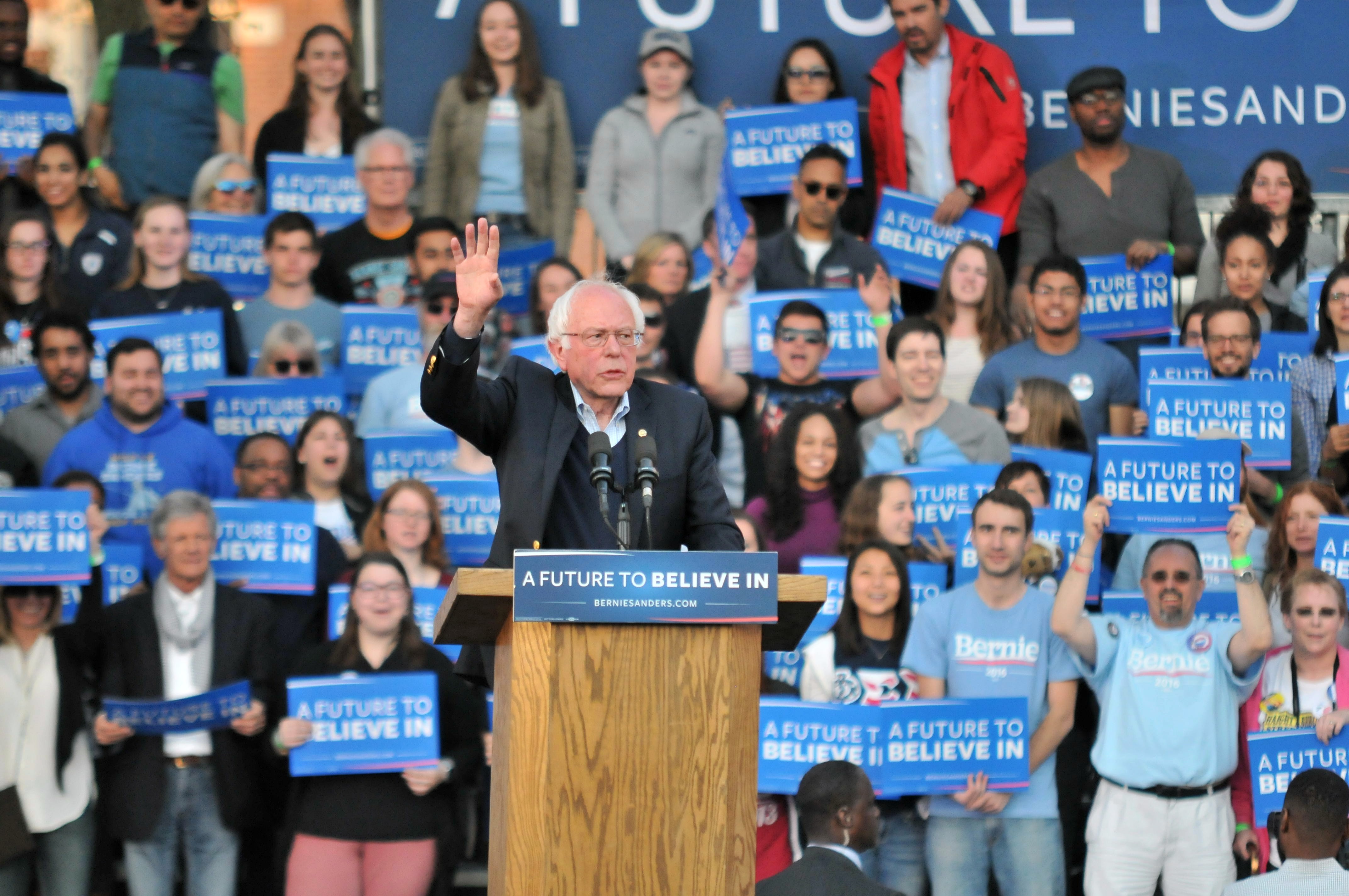 Bernie's out. But he still wants a Connecticut primary.