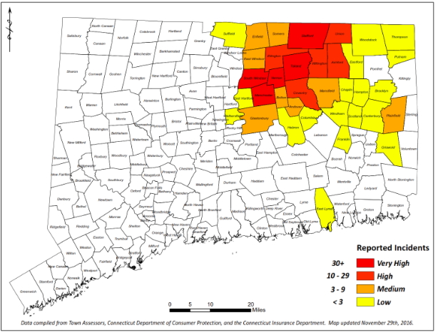HUD'S Carson to visit Willington to view crumbling foundation