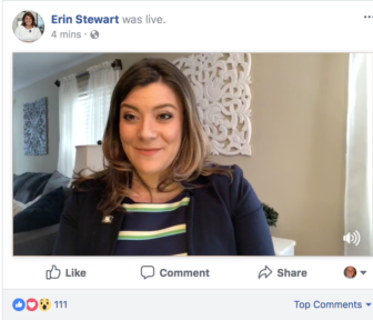 Erin Stewart explores run for governor in a crowded field