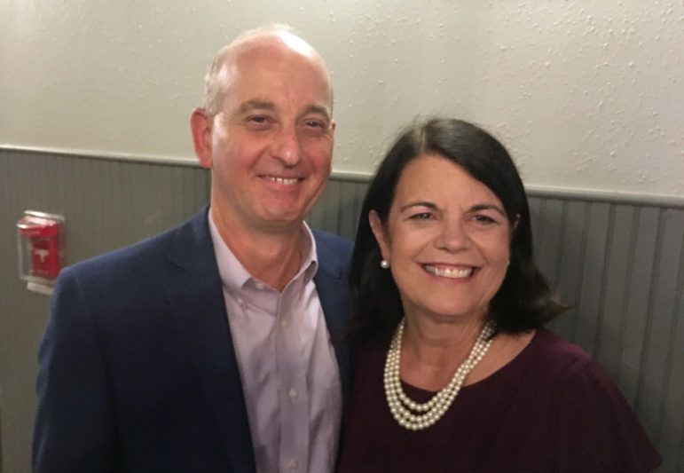 Glassman and husband | CT Mirror