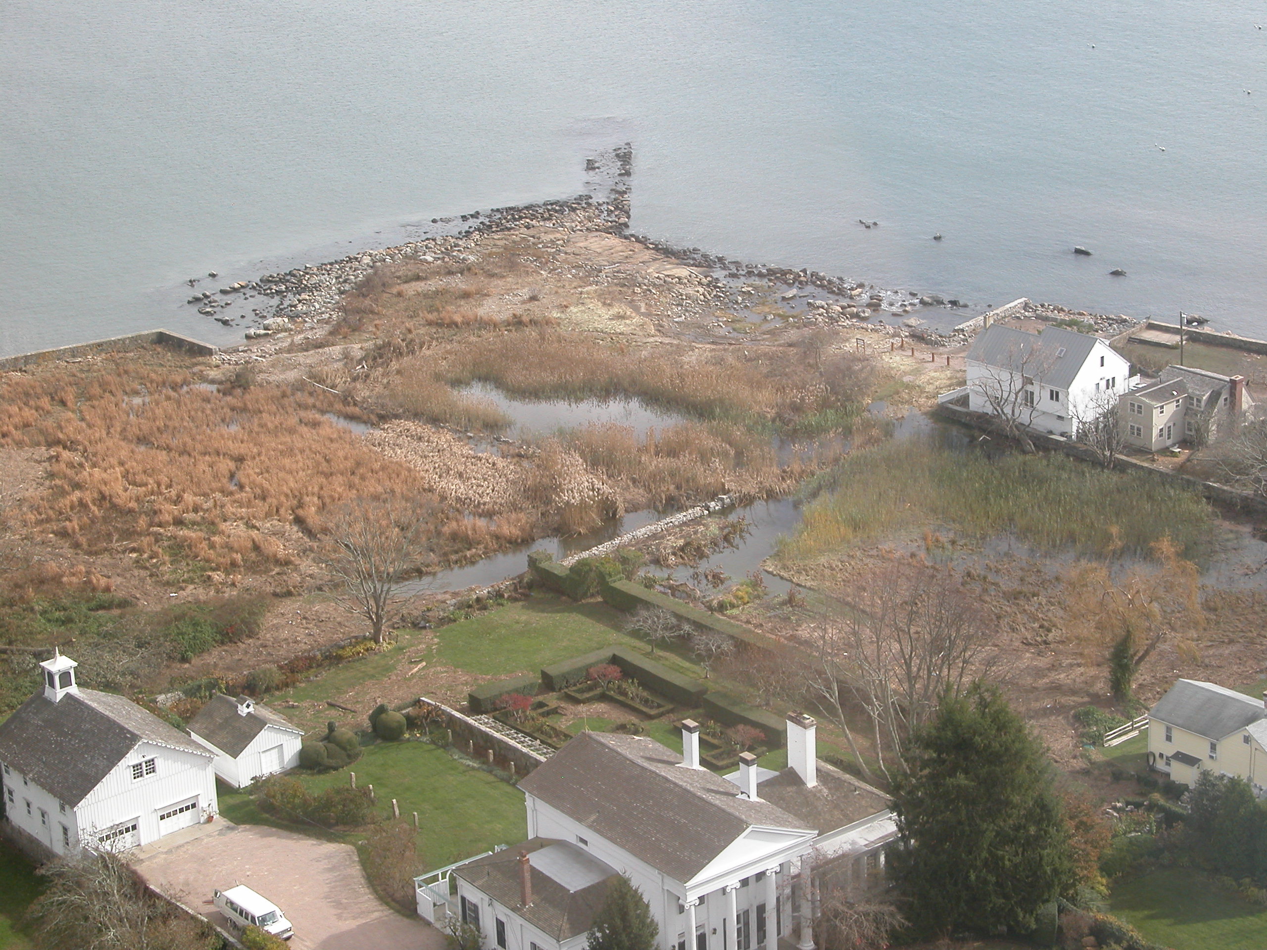CT's small solutions to climate change: creating salt marsh in Stonington