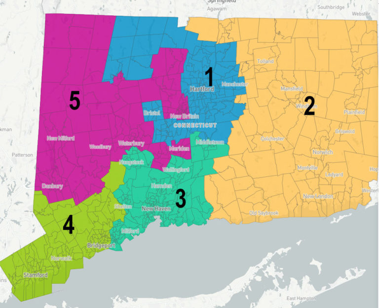 CT's contorted congressional map to get tweaks, not overhaul