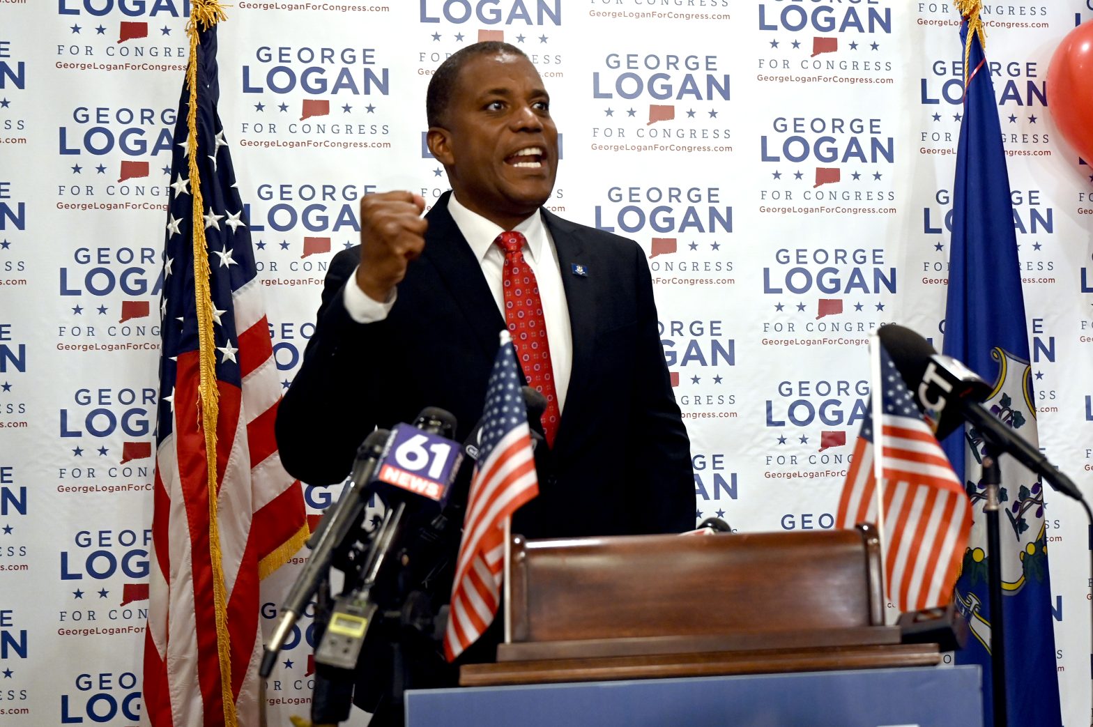 Jahana Hayes re-elected in CT’s 5th District, beating George Logan