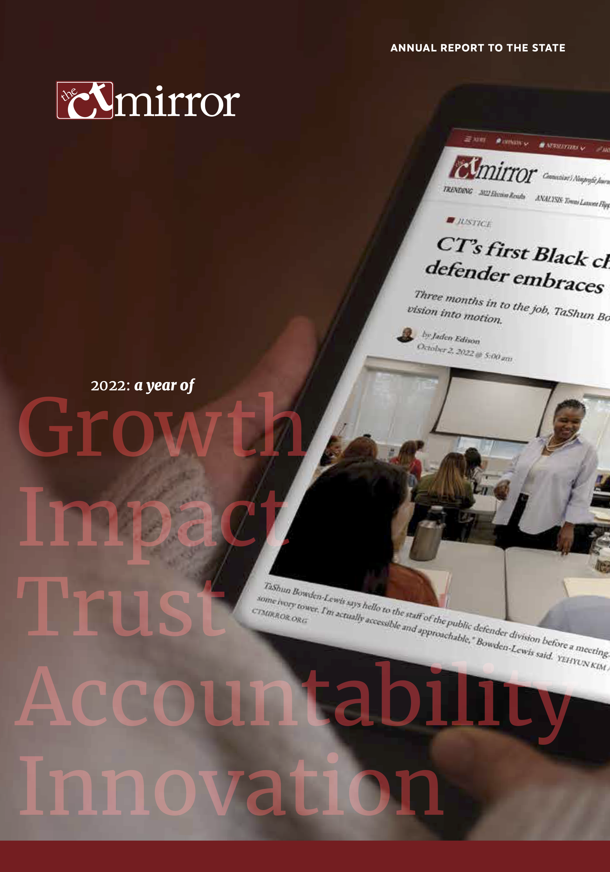 CT Mirror releases 2022 Annual Report to the State
