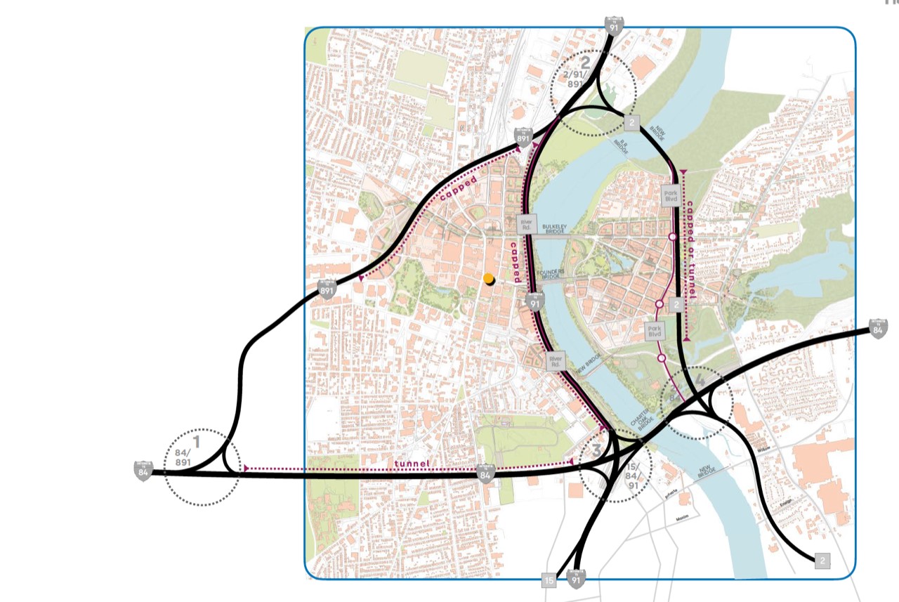 A plan to rebuild Hartford's highways is in the works — but not final