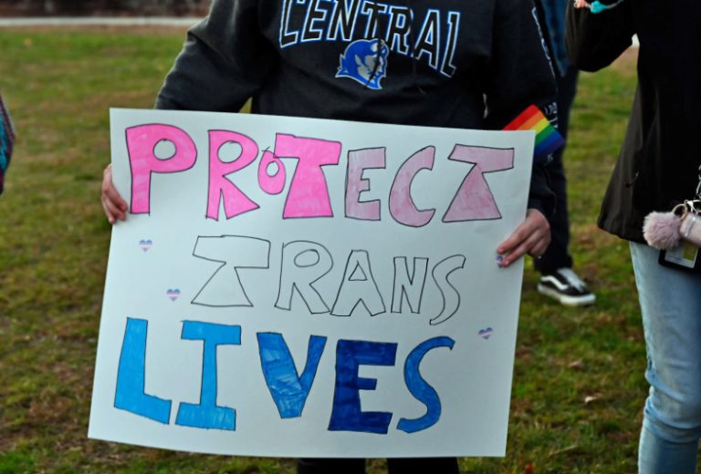 protect trans lives poster | CT Mirror
