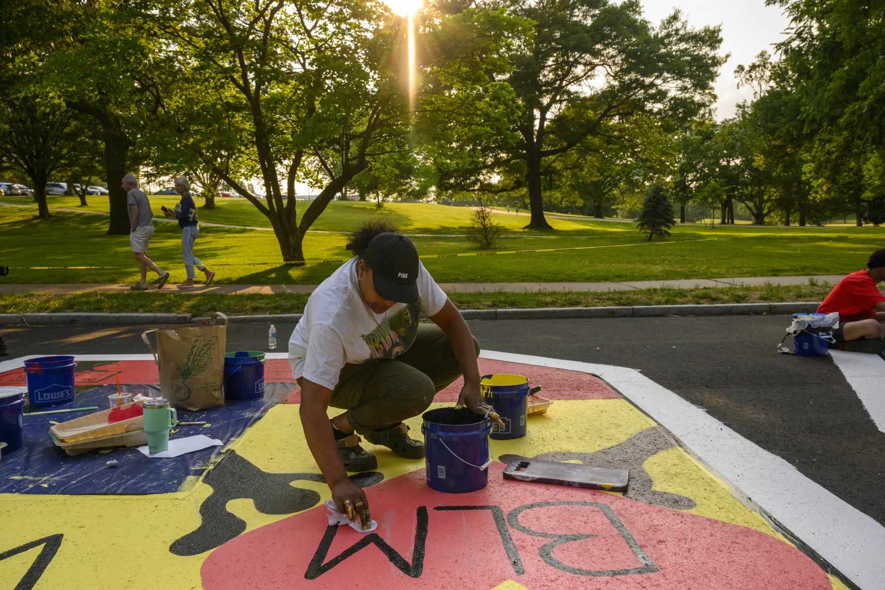 Hartford Black Lives Matter mural restored ahead of Juneteenth Hartford Black Lives Matter mural restored ahead of Juneteenth