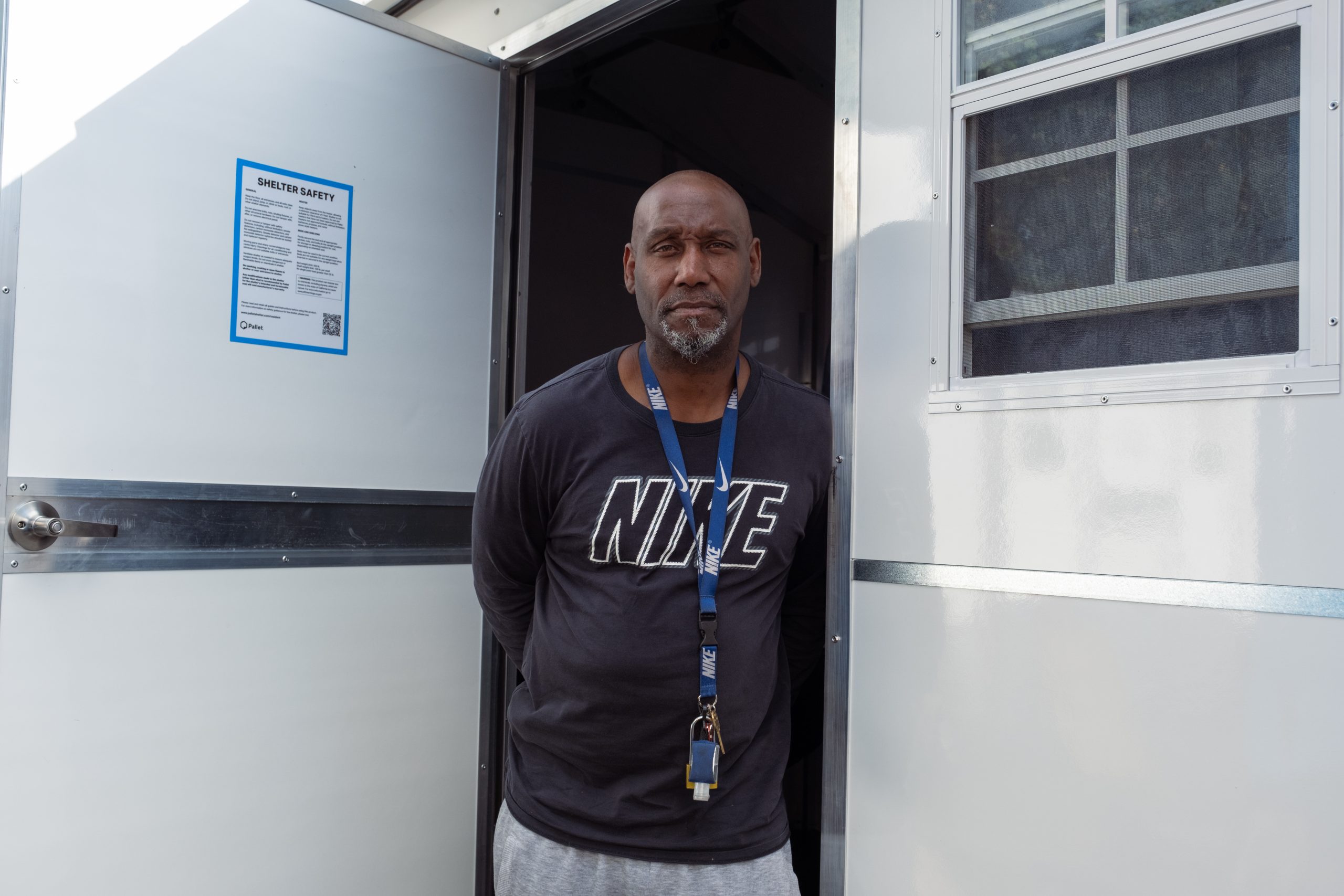 New Haven backyard has homeless encampment with tiny houses