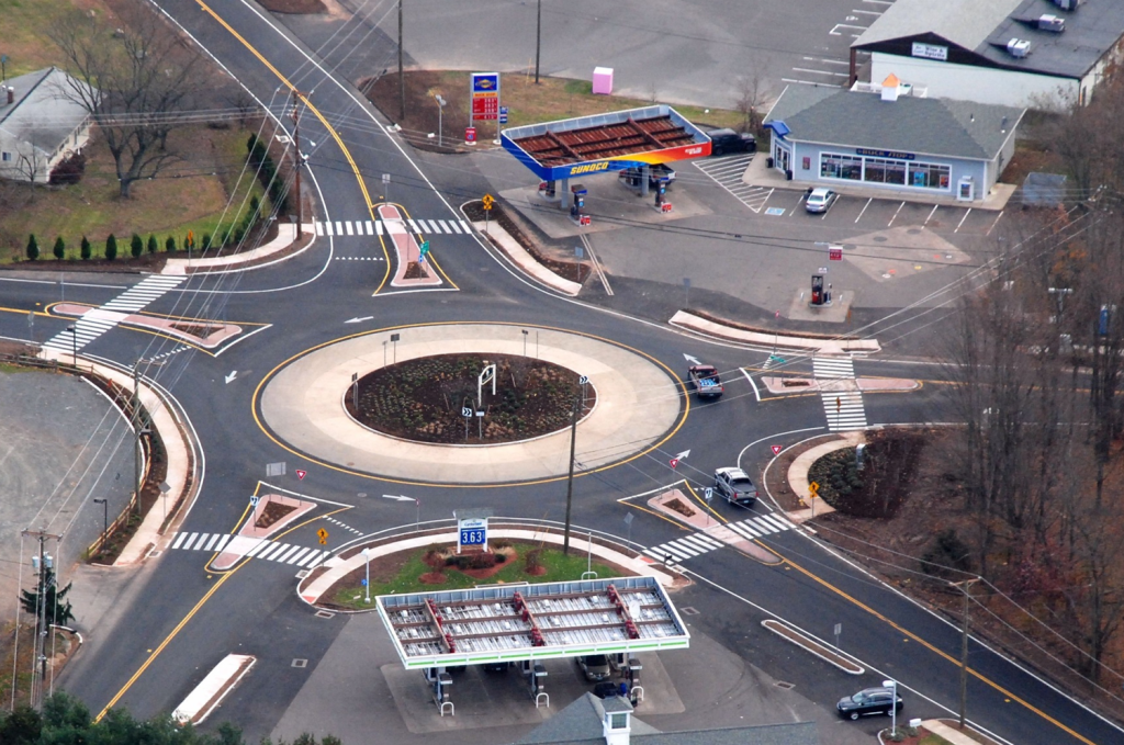 Throughout CT, roundabouts are replacing dangerous intersections