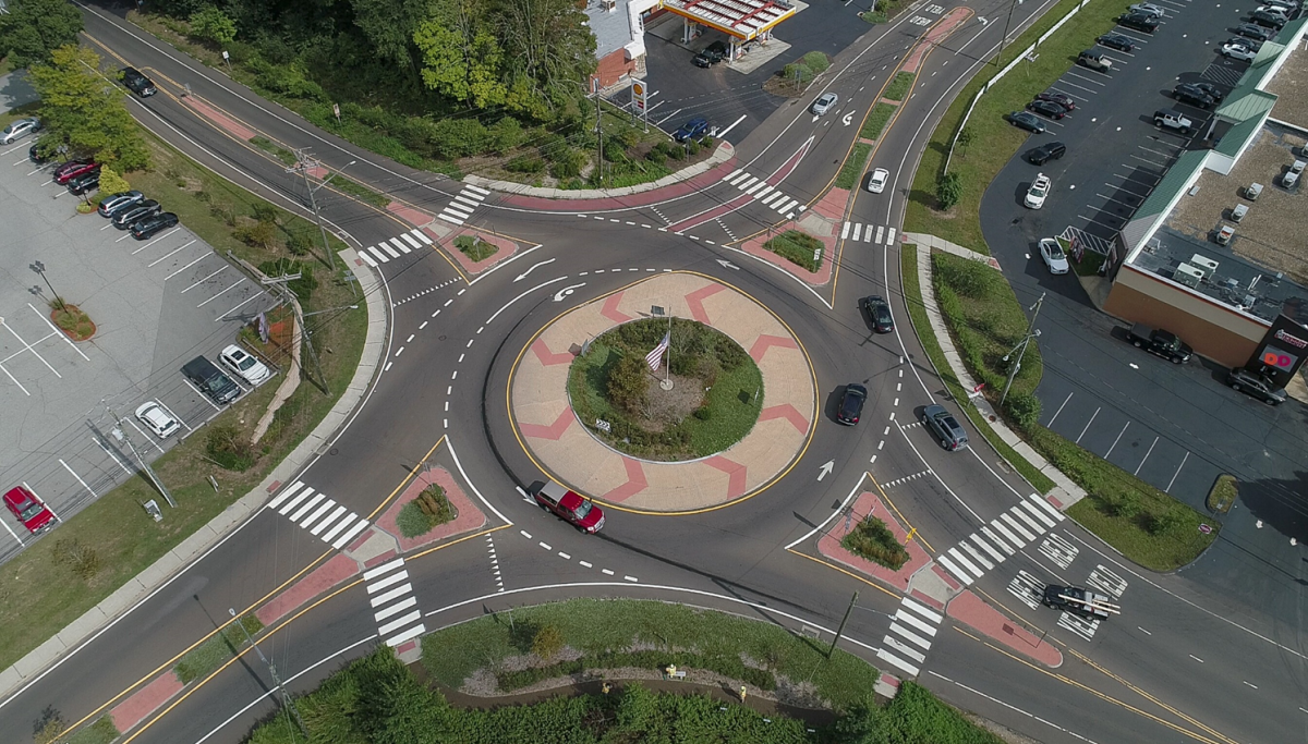Throughout CT, roundabouts are replacing dangerous intersections
