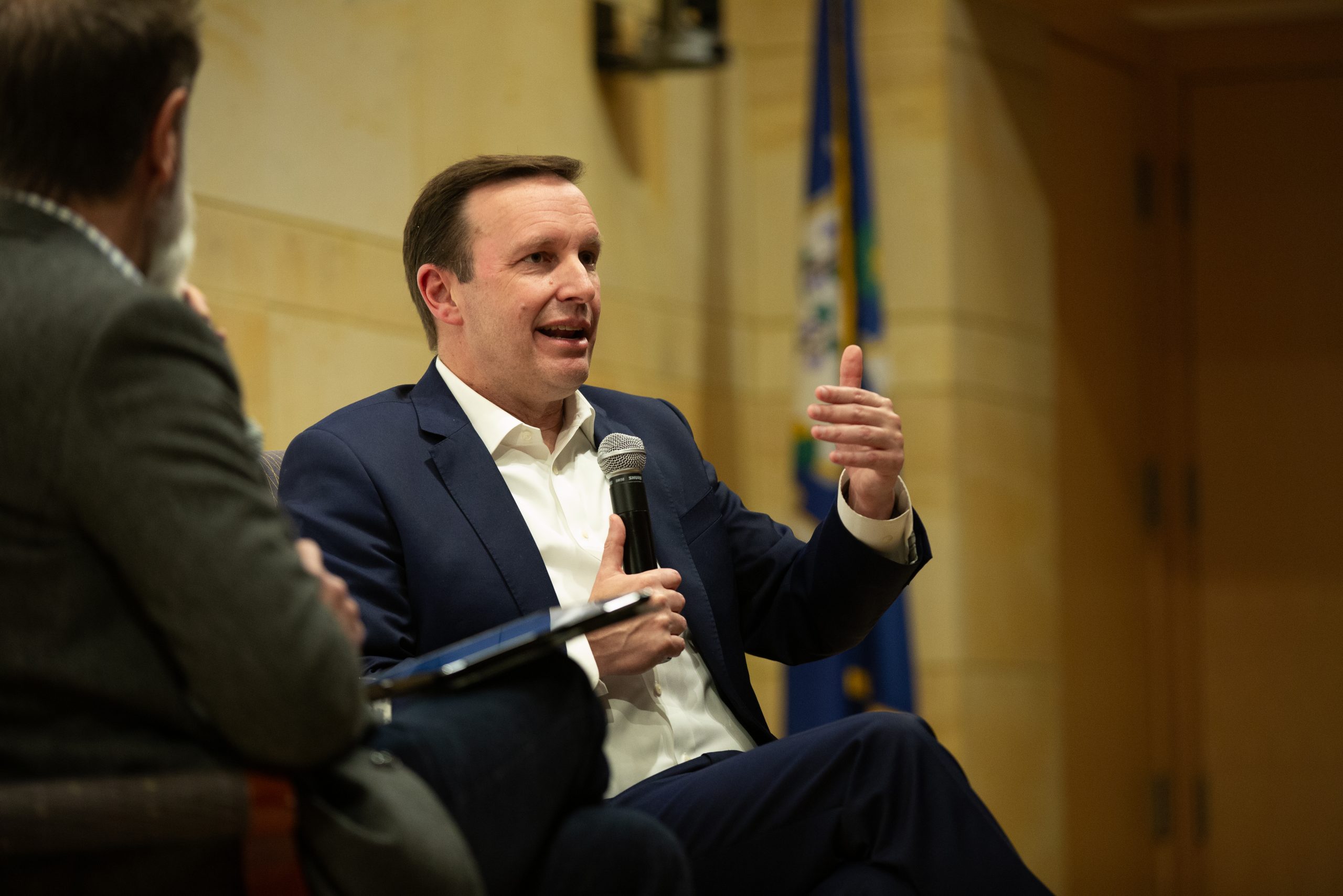 Chris Murphy delves into compromise and conflict in interview