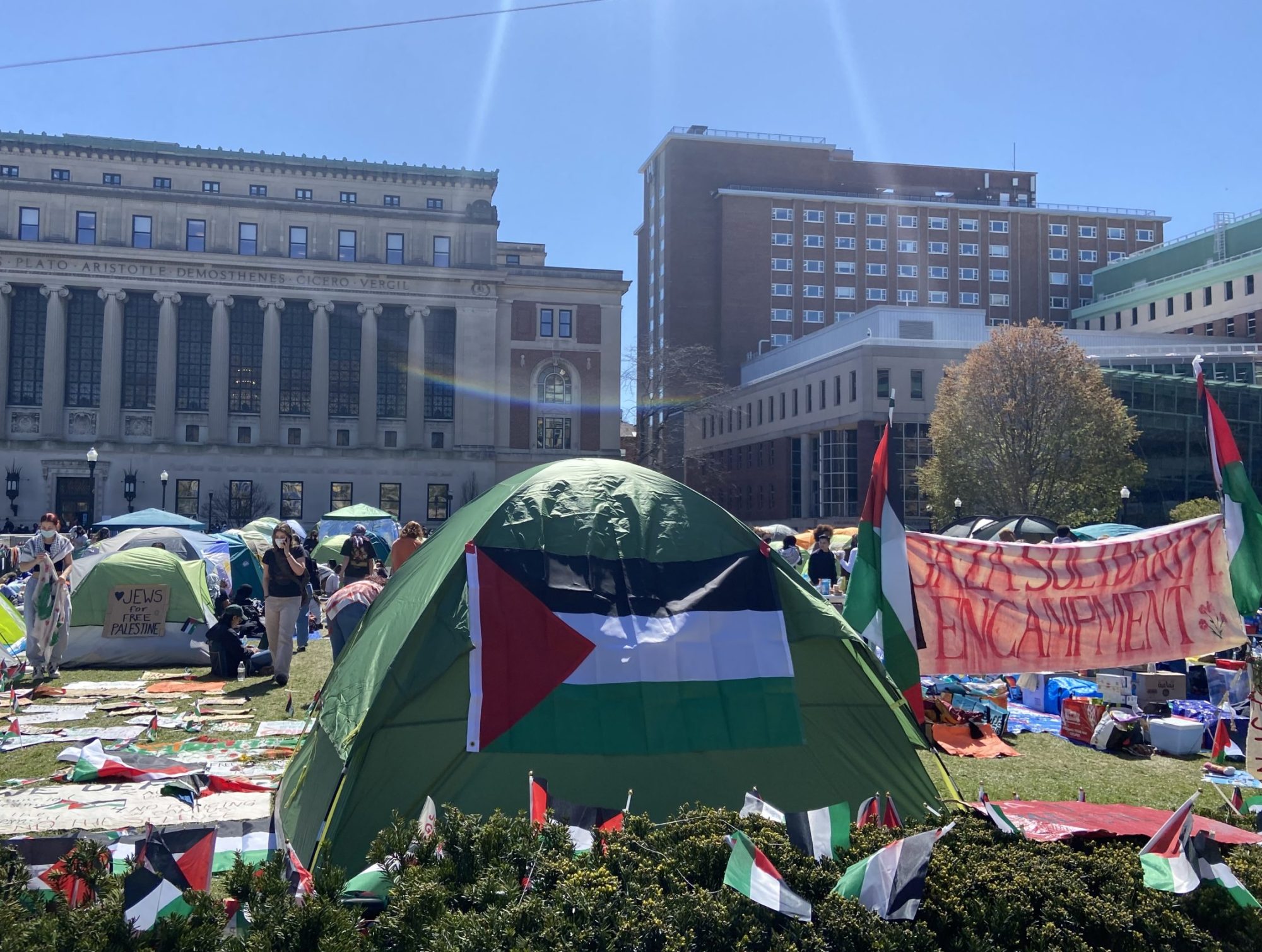 Opinion: My experience at the Columbia University encampment