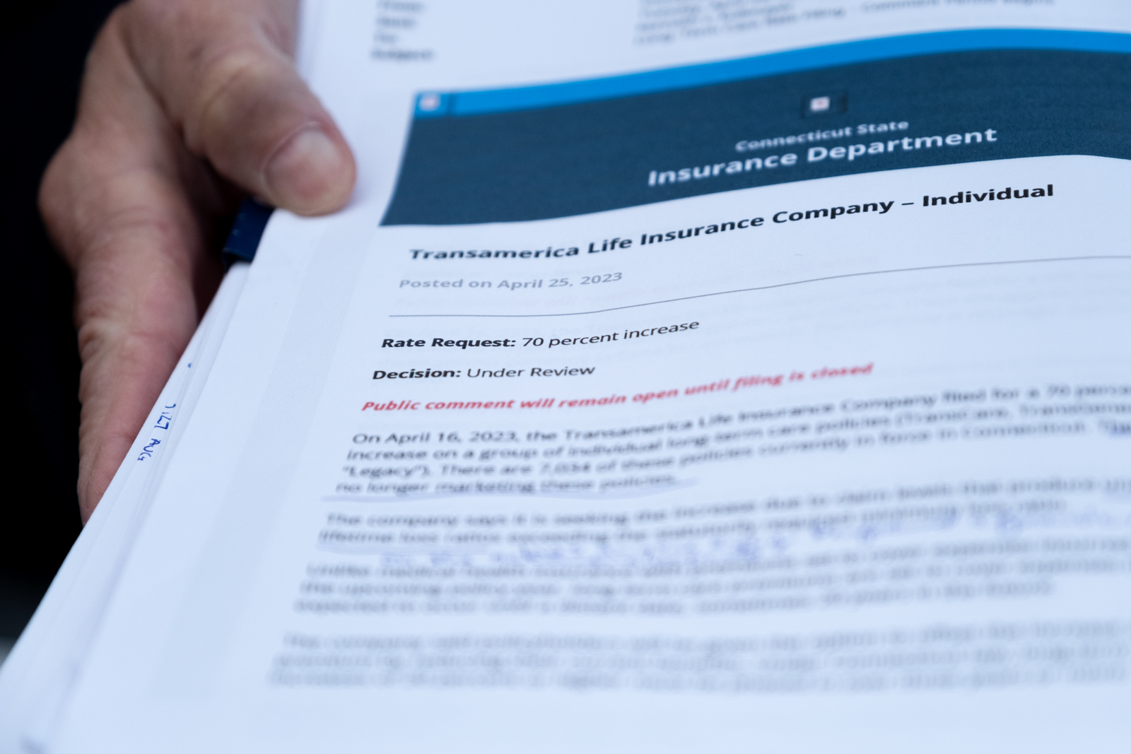 Opinion: Our story of the CT long-term care insurance 'crisis'