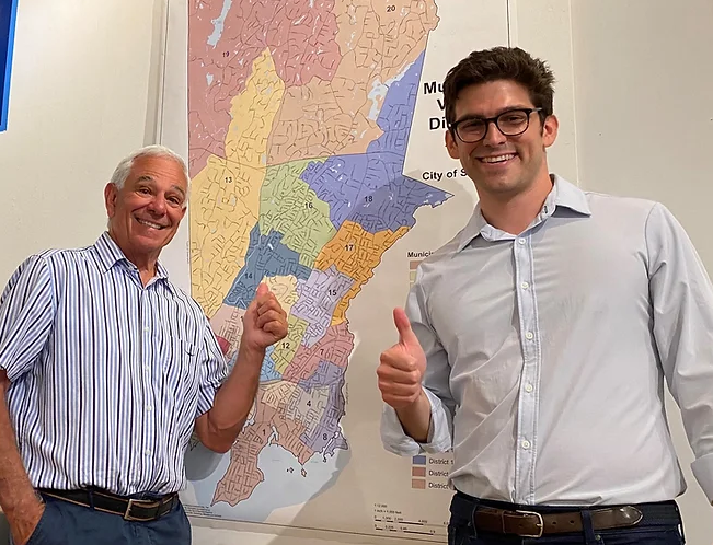 Ask Greenwich Sen. Ryan Fazio about anything. Except Trump.