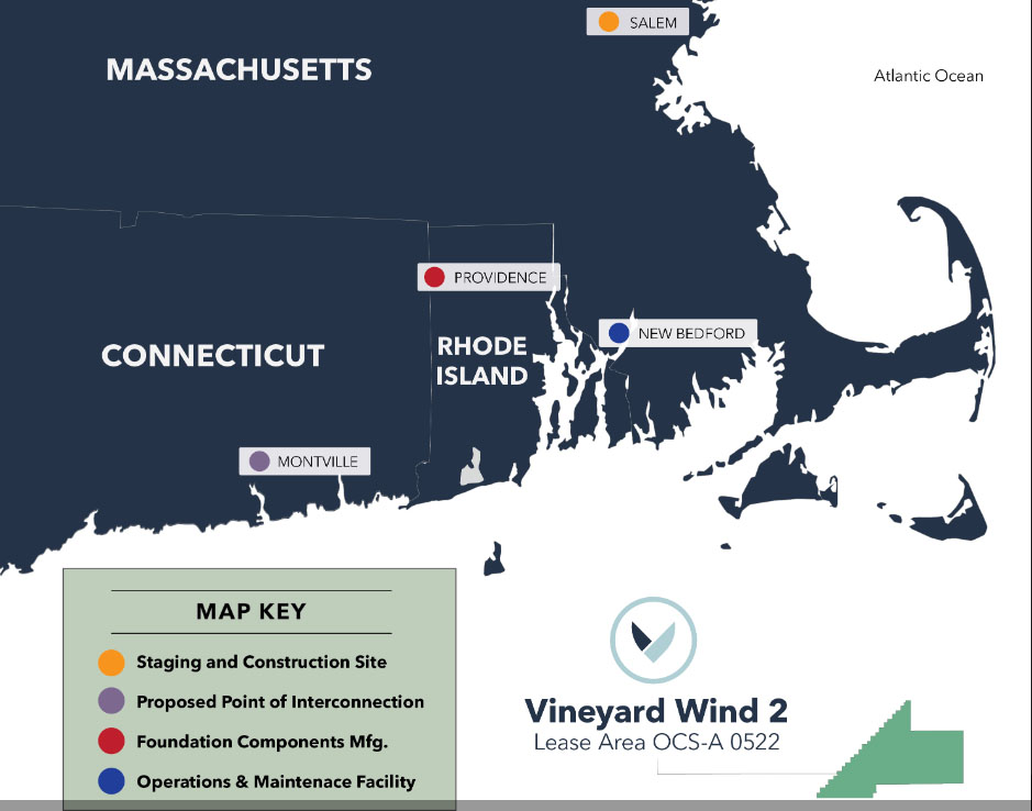 vineyard wind 2 map | CT Mirror